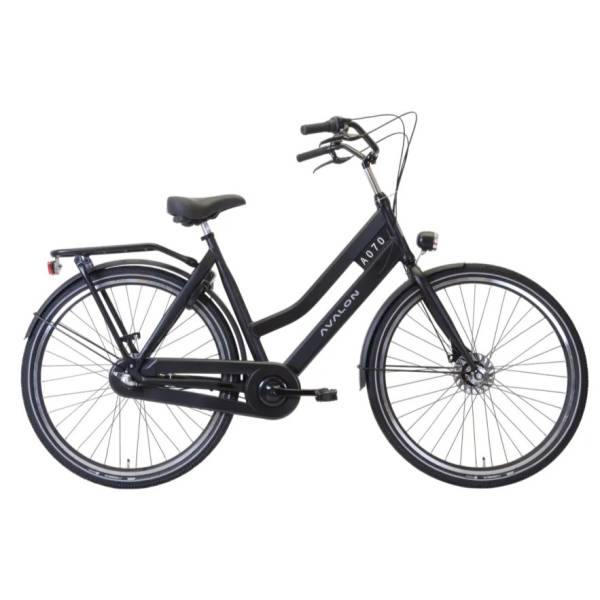Buy Avalon Style City Bike Women 54cm 3S Roller Brake - Black at HBS