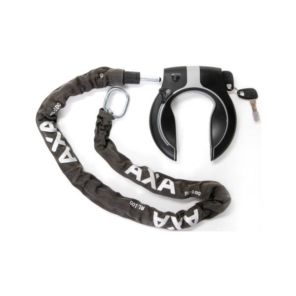 Buy Axa Frame Lock Set Victory / RLC Ø5.5mm 100cm - Black at HBS