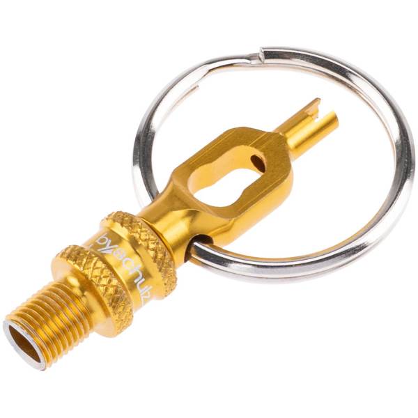 By Schulz V.5 Ventieladapter DV/SV Naar AV - Geel kopen bij HBS