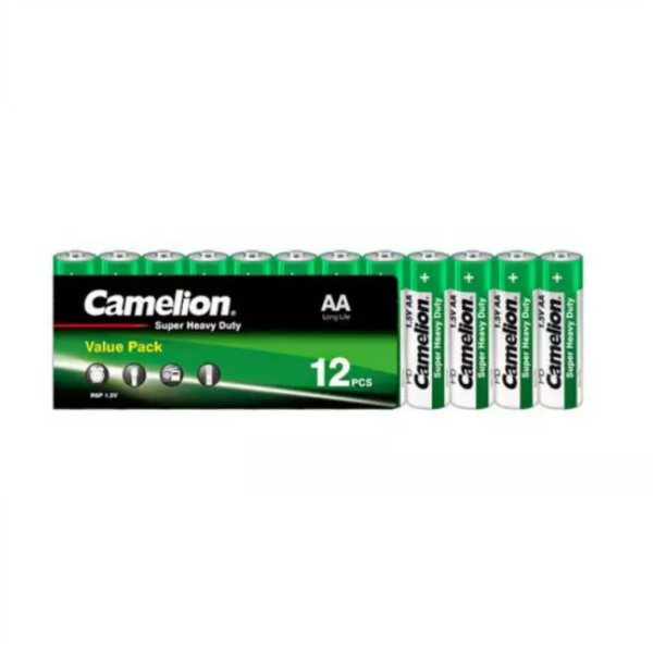 Comprar Camelion AA Cinc-Carbono Baterías - 12 Piezas en HBS