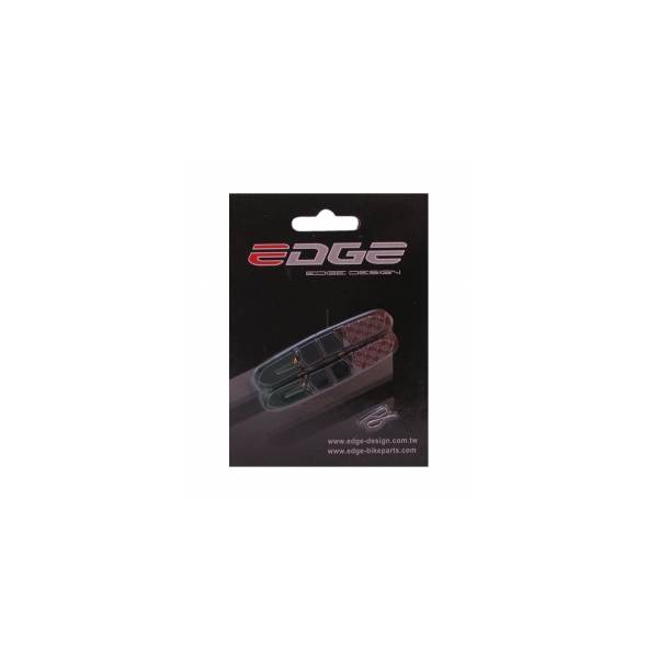 Chcesz kupić Edge Brake Pad Set Tricolor For. V-Brake - Black w HBS