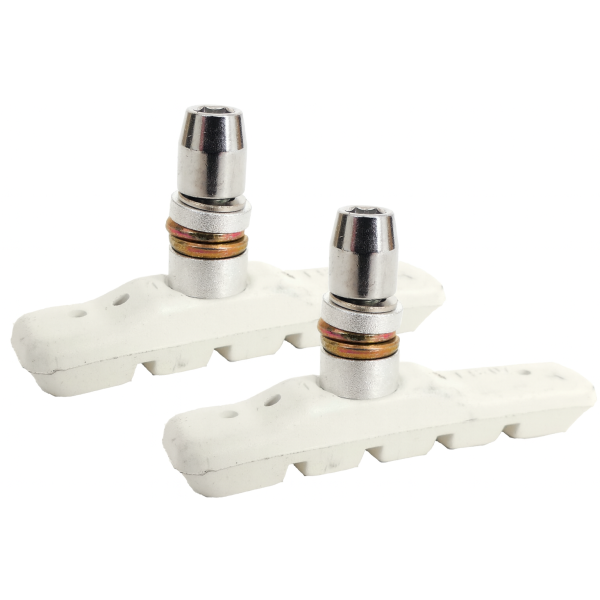 Osta Edge Brake Pad Set V-Brake 72mm - White HBS:lta