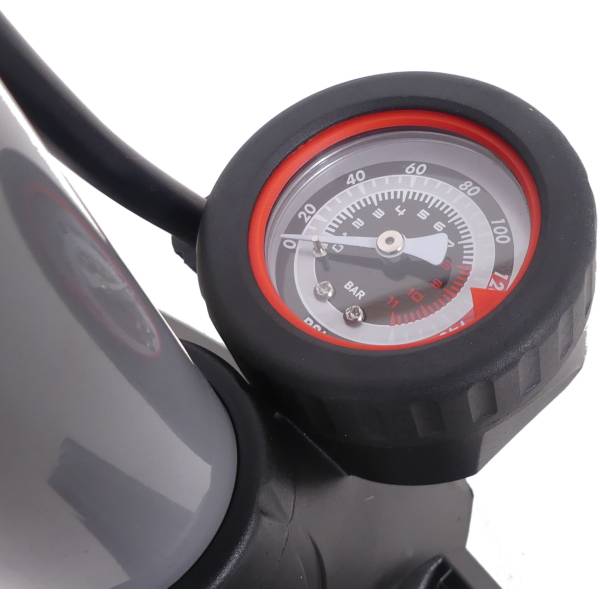 Edge Mistral Fietspomp 8 Bar - Grijs kopen bij HBS