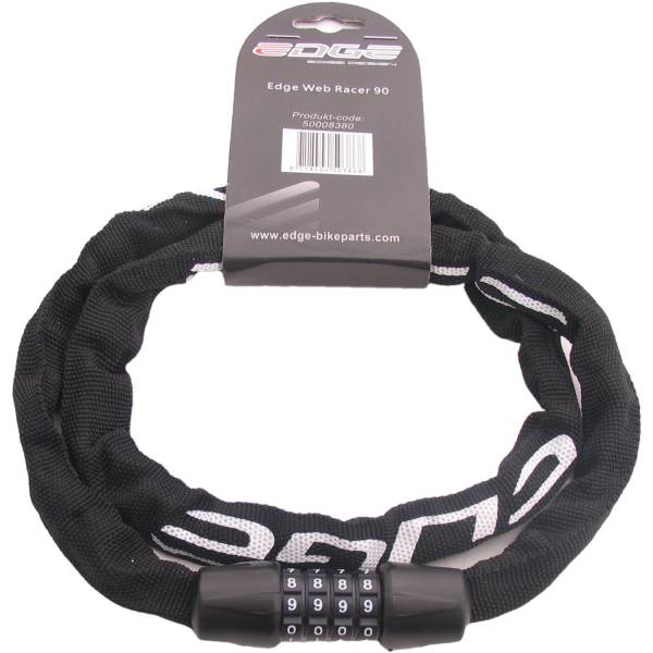 Achetez des Edge Web Racer Chain Lock Code 90cm Ø3.5mm - Black chez HBS