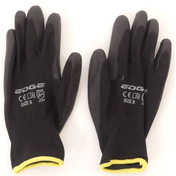 Edge Werkplaats Handschoen S Maat 8 - Zwart kopen bij HBS
