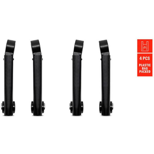 Eurofender secure Upínací Prvky Pro. Vidlice/Zadní Stavba - Černá (2 ...