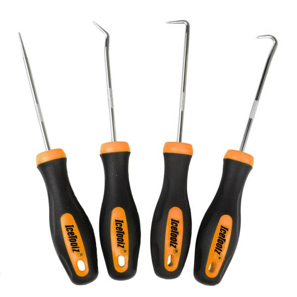 Køb IceToolz Krog Sæt 4-Dele - Sort hos HBS