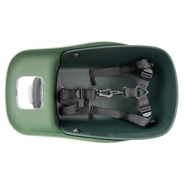 Kvisp Hunde Fahrradsitz Inkl. Gurt Größe S - Forest Grün kaufen bei HBS