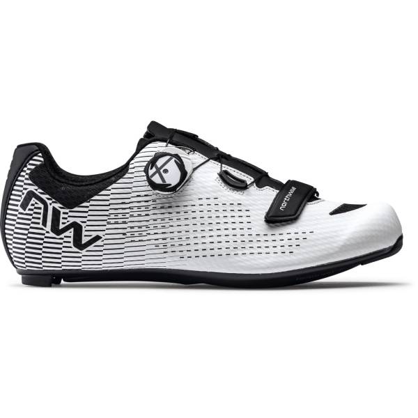 Northwave Storm Carbon 2 Fietsschoenen Wit/Zwart - 45 kopen bij HBS