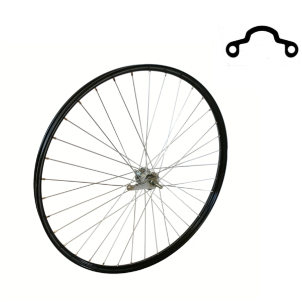 Osta Roland Takapyörä 28x1 1/2" 635 Jarrunapa - Musta HBS:lta