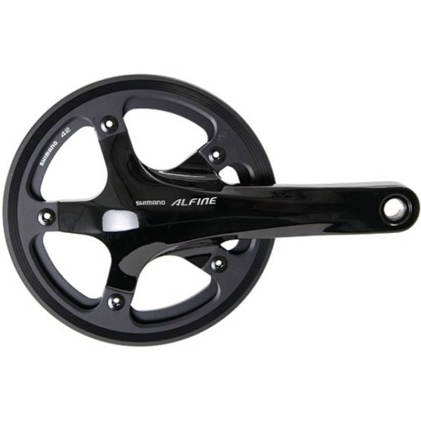 Buy Shimano Crankset Alfine FC-S501 42T 170mm - Black at HBS